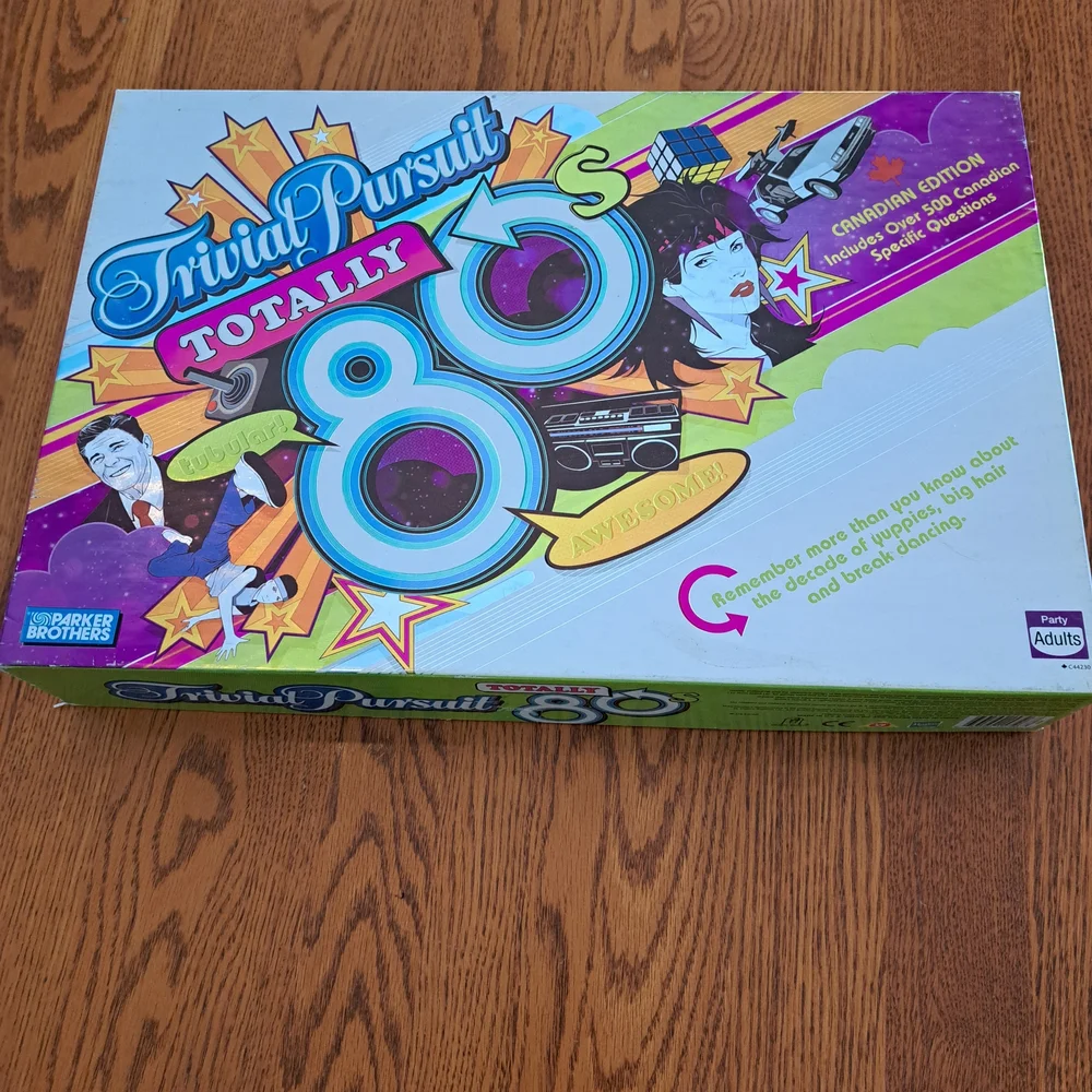 Parker Brothers | Games | Bogo Freetrivial Pursuit Totally 8s Board ...
